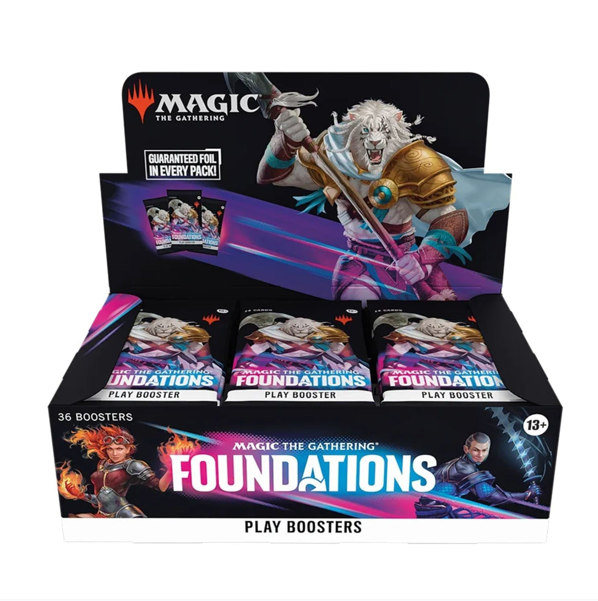 Foundation Play Booster Box Display – Kinzo Cards